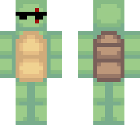 thug turtle | Minecraft Skin
