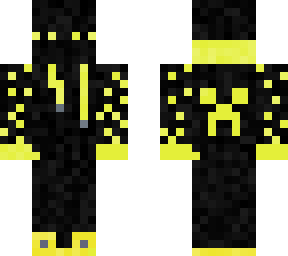Yellow gamer Enderman | Minecraft Skin