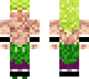 Broly Minecraft Skins