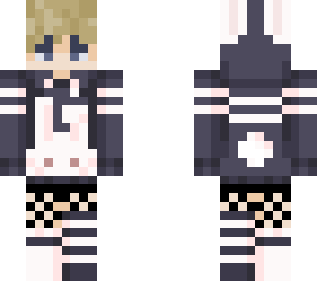 Enby Bunny // Skin of Myself | Minecraft Skin