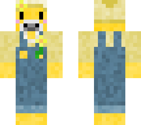 Moobloom Man | Minecraft Skin