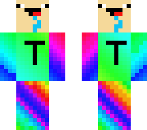 NEON teletubbie | Minecraft Skin