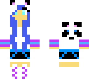 panda girl | Minecraft Skins
