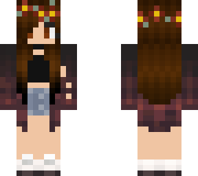 Shayna Flowercrown | Minecraft Skin