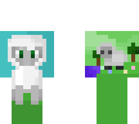 Minecraft Sheep Pixel Art