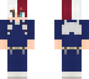 shoto todoroki bnha | Minecraft Skins