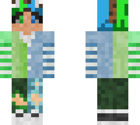 cute boy frog guy | Minecraft Skin