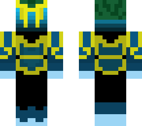 Drowned Knight improved | Minecraft Skin