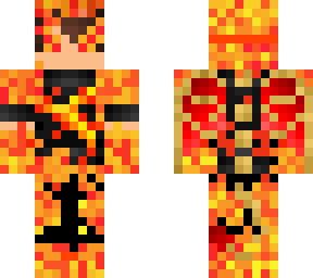 fire dragon | Minecraft Skin