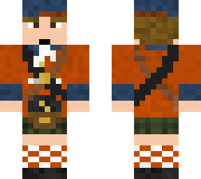 Highlander Infantry 7 Years War | Minecraft Skin