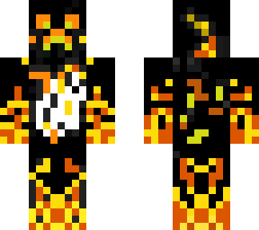Fire Creeper | Minecraft Skins