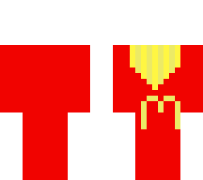 McDonald Fries | Minecraft Skin
