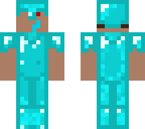 Noob (diamond armor) | Minecraft Skin