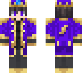 Purple King Skin | Minecraft Skin