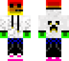 rainbow slime gamer | Minecraft Skins