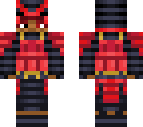 red eye samurai | Minecraft Skin