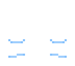 white and blue skirt base | Minecraft Skin