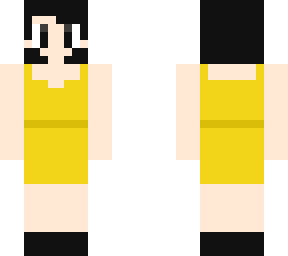 Yellow girl | Minecraft Skin