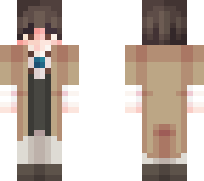 Brown Dazai Bongou Stray Dogs Bsd Boy Eboy Minecraft Skins