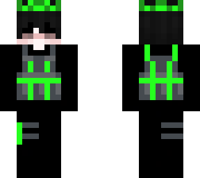 green cute boy | Minecraft Skin