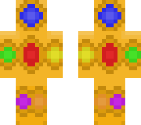 Infinity Gauntlet | Minecraft Skin