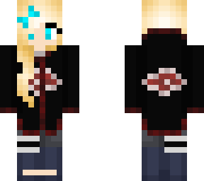 Jule_03 Akatsuki Hoodie | Minecraft Skin