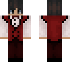 milk red vest | Minecraft Skin