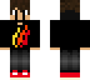 Minecraft Fire Skin | Minecraft Skin
