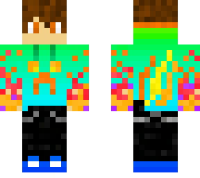 Neon Boy | Minecraft Skin