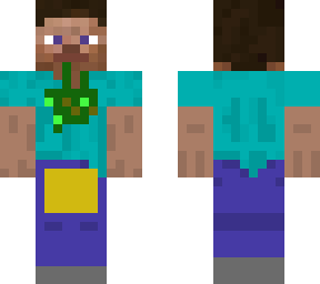 pee and vomit steve | Minecraft Skin