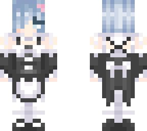 rem re zero | Minecraft Skin