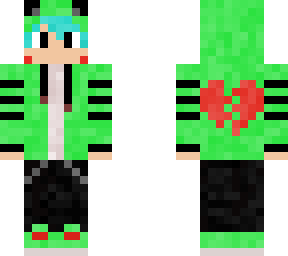 revamp creeper change~ | Minecraft Skin