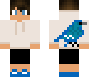 Bluebird Hoodie | Minecraft Skin
