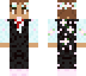traje de boda chica | Minecraft Skins