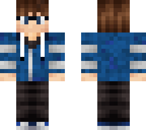 Chill boy with glasses | Minecraft Skin