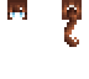 Female HB - Brunette Ponytail | Minecraft Skin