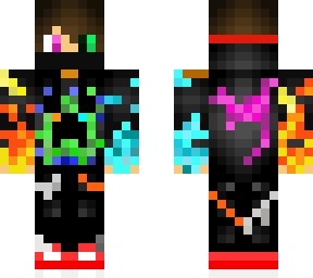 Rgb Creeper Minecraft Skins