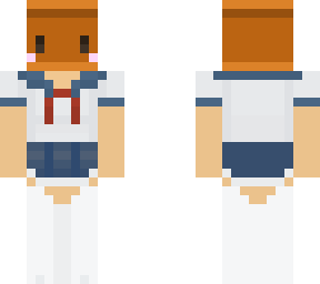 Kawaii School Girl Japanese Cute Outfit Minecraft Skins