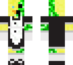 Maid Creeper Minecraft Skins