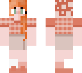 Ginger Girl Minecraft Skins