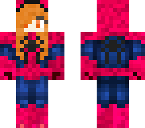 Spidergirl Minecraft Skins