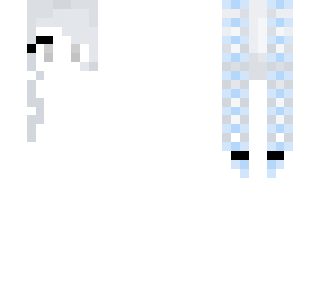 (Remake) White hair base | Minecraft Skin
