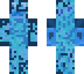 Blue Lightning | Minecraft Skin