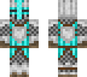 Cyan Knight | Minecraft Skin