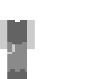 Flat Unshaded Uncolored Outfit Base 3 | Minecraft Skin