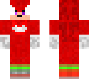 knuckles the echidna (sonic movie) | Minecraft Skin
