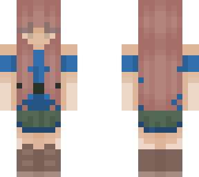 part finished mc date w toka skin | Minecraft Skin