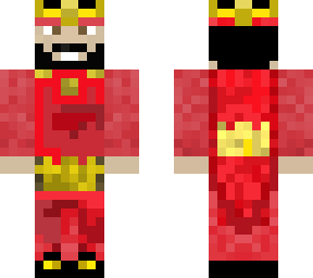 Red King clash royal | Minecraft Skin