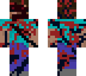 Scary Steve Minecraft Skins