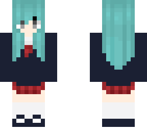 Skin Kaira de school life v.2 | Minecraft Skin
